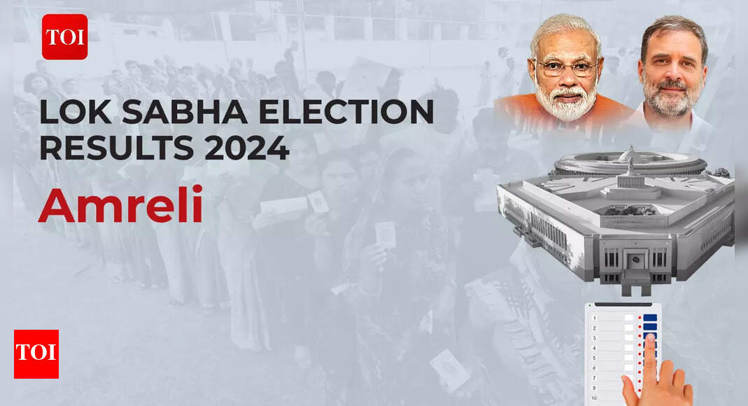 Amreli election results 2024 live updates: BJP's Bharatbhai Manubhai ...