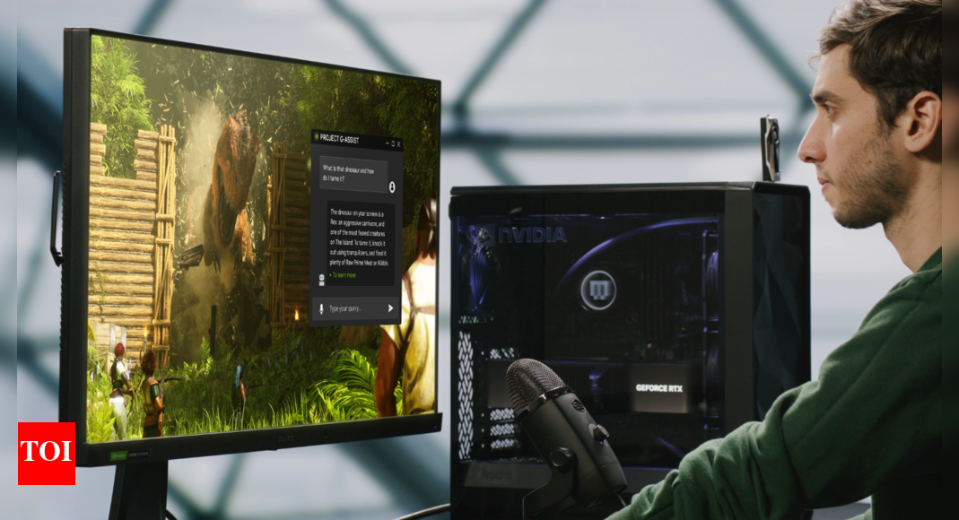 Nvidia announces Project G-Assist, an AI gaming sidekick - The Times of ...