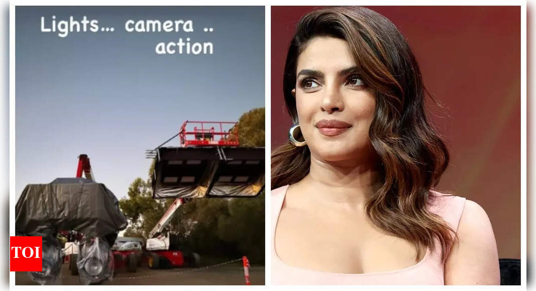 Priyanka Chopra gives us a sneak peek into her 'The Bluff' shoot and ...