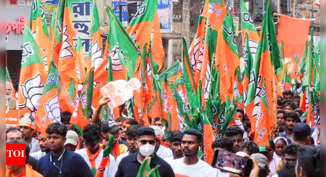 BJP leading in all 7 Lok Sabha seats in Delhi | India News - Times of India
