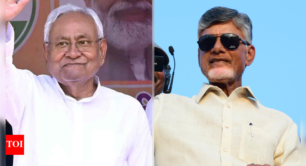 Will these two kingmakers make Modi king again? | India News - Times of ...