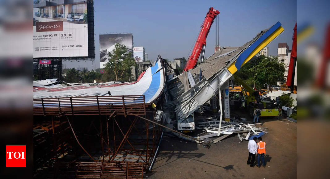 Hoarding Collapse: Ghatkopar Hoarding Collapse: VJTI Report Reveals ...