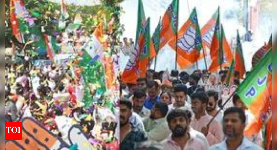 Poll guarantees lift Congress vote share, stop BJP march | India News ...