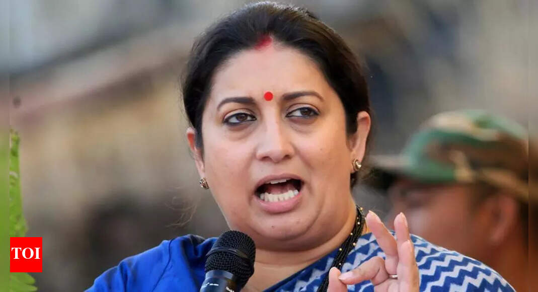 Smriti Irani accepts her defeat in Amethi in Lok Sabha elections 2024; says 'Josh is still high ...