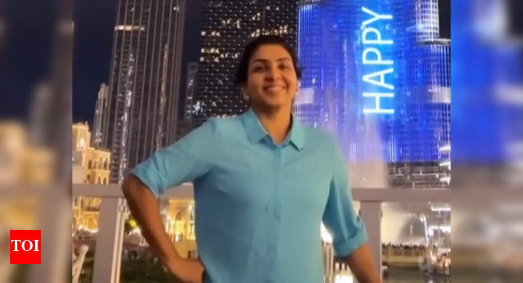 Here's how actress Priyadharshini celebrated her 48th birthday - Times ...