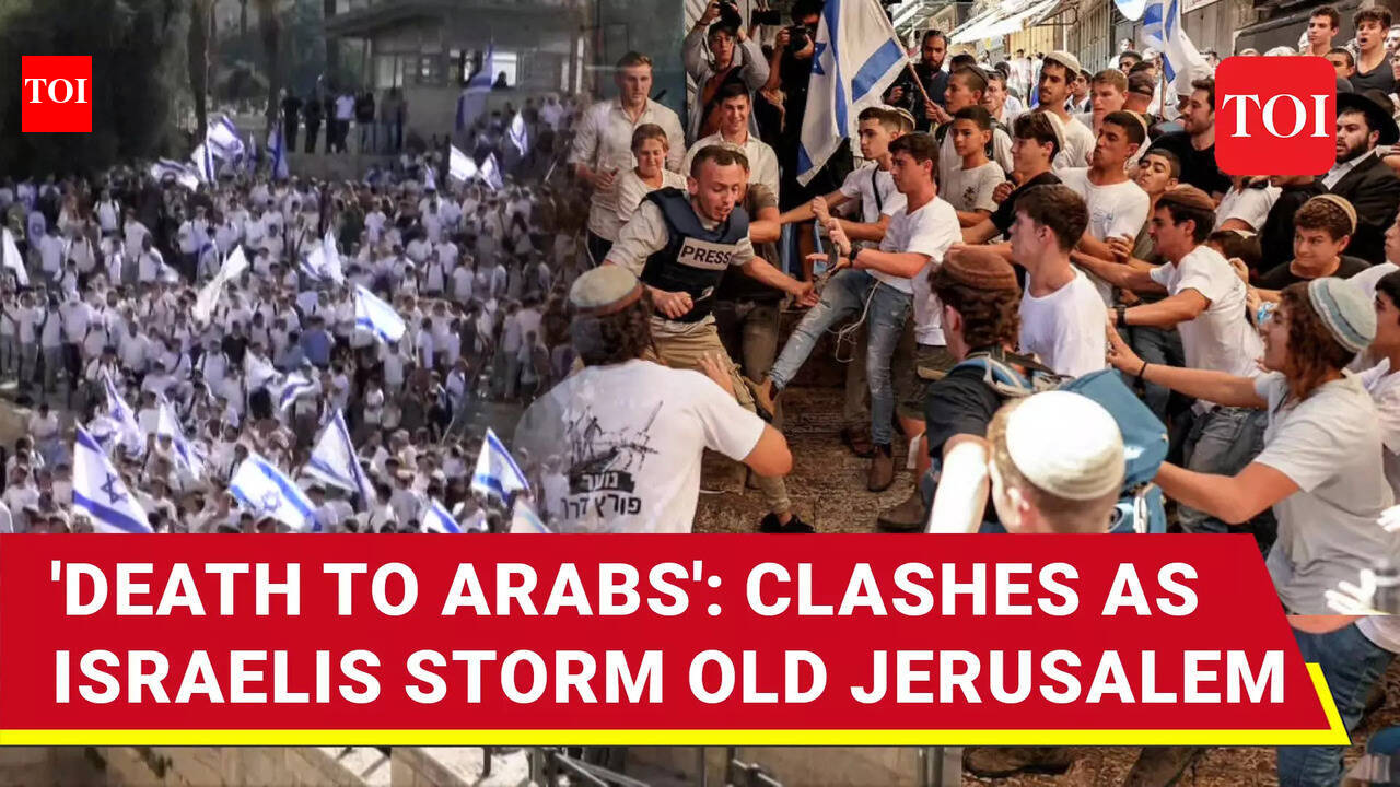 Palestinians Confront Israeli Mob After Jewish Radicals Storm East ...