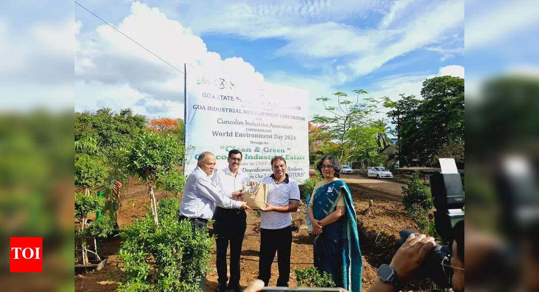 In a 1st, Cuncolim ind estate to use small plots for forestation | Goa ...