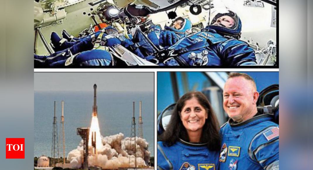 Lift-off finally: Boeing launches its1st crewed space flight on third ...