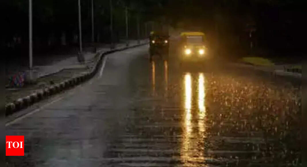 Rain and gusty winds bring relief in pockets | Delhi News - Times of India