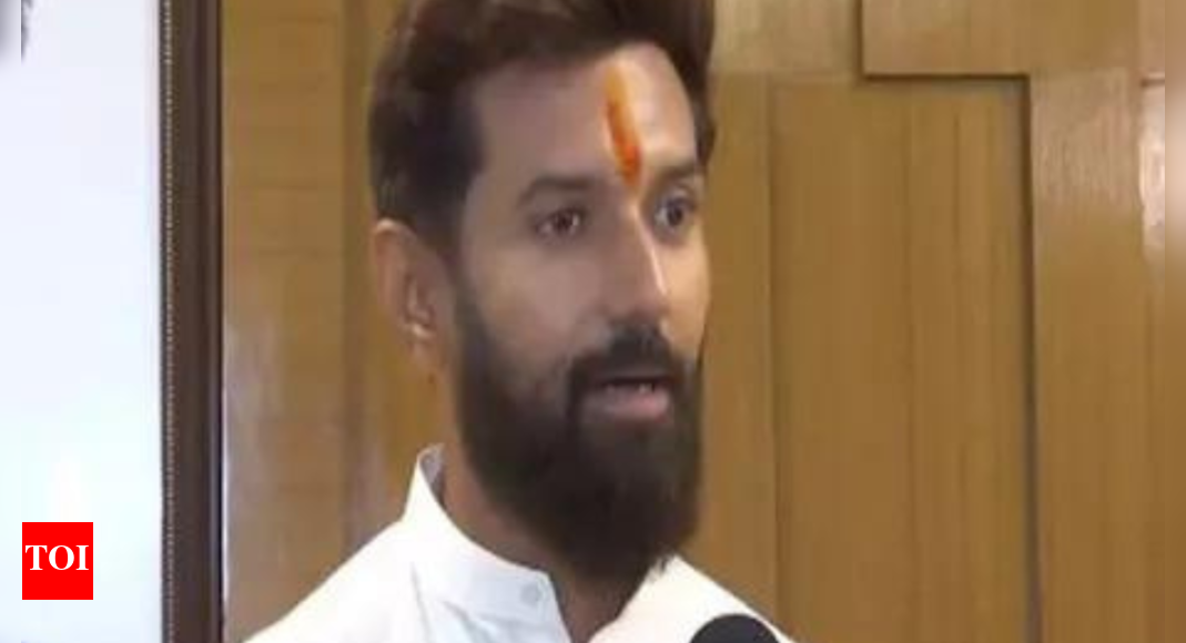 NDA's victory is victory of PM Modi: Chirag Paswan | India News - Times ...