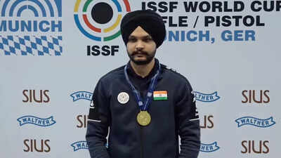 Sarabjot Singh shoots gold at Munich World Cup | More sports News ...