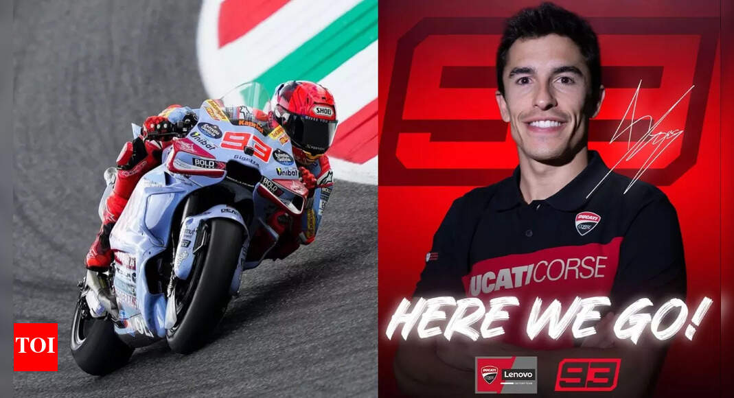 MotoGP: Marc Marquez signs for factory Ducati, will partner Pecco from ...