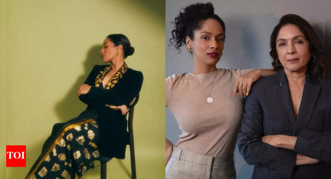 Masaba Gupta stuns in 'Pushpa 2' inspired attire, mom Neena Gupta ...