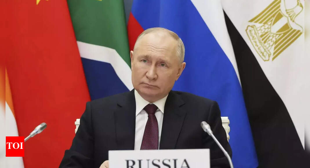 Amid war, Putin looks east from Russia's window to Europe - Times of India