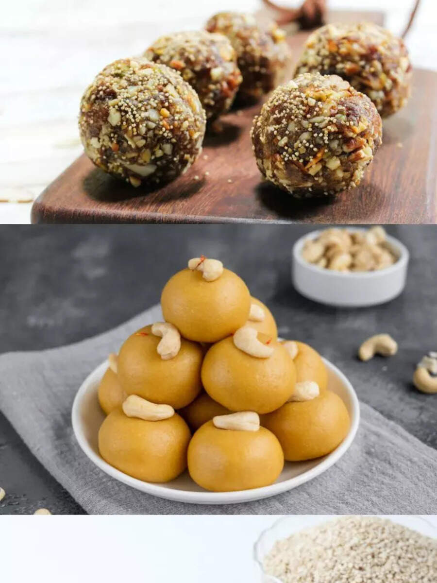 8 protein-rich laddoos for weight loss | Times of India