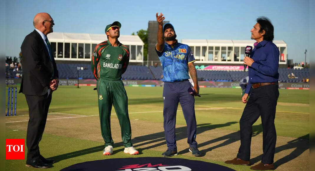 SL Vs BAN: T20 World Cup: Sri Lanka to bat after Bangladesh win toss ...