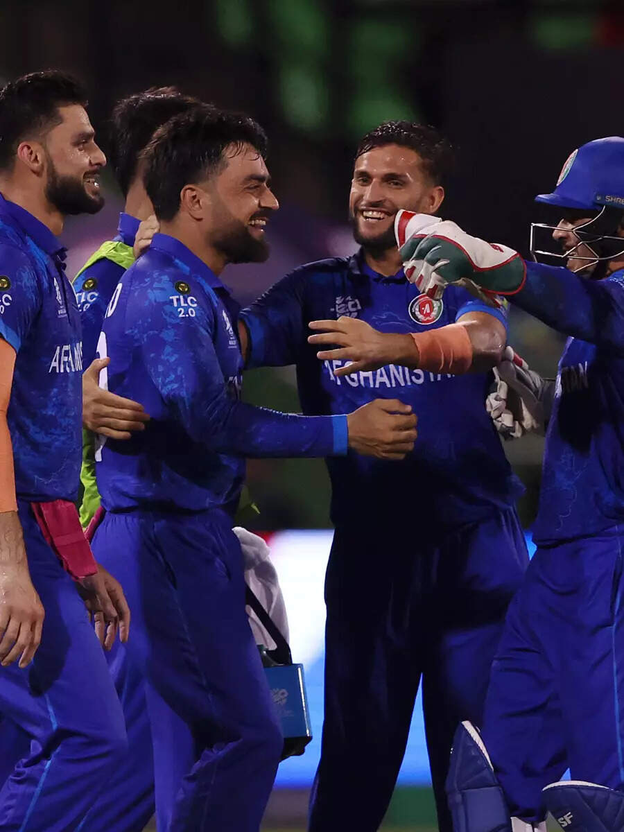 T20 World Cup: Emphatic Afghanistan stun New Zealand | Times of India