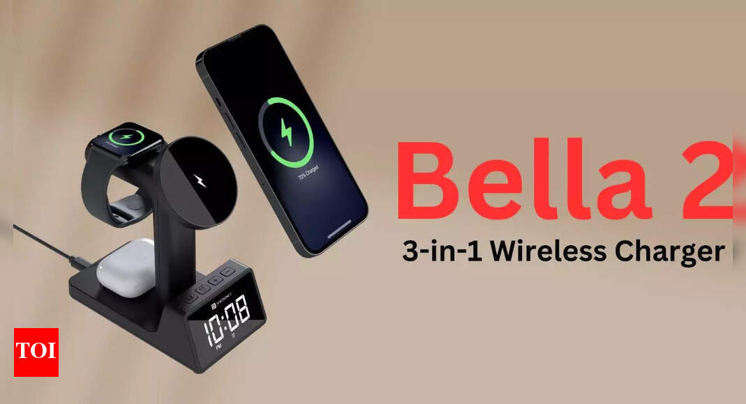 Portronics launches all-in-one Bella 2 wireless charging stand at Rs ...