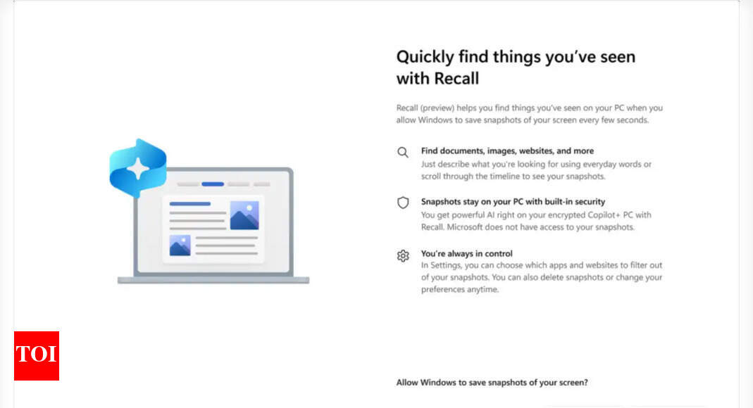 Microsoft is making this 'big' change to Windows 11 Recall feature ...