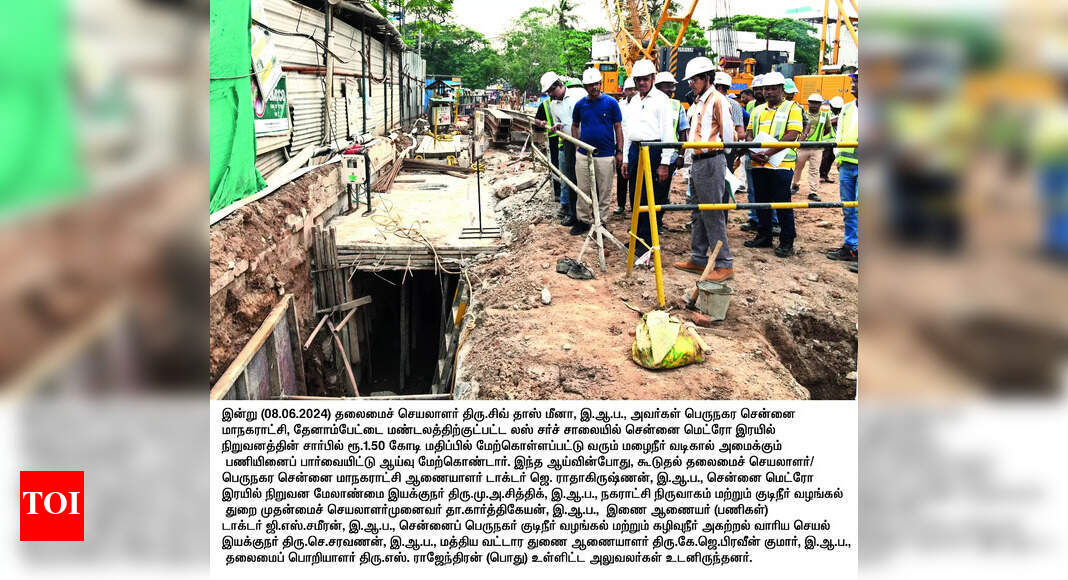 Stormwater Drain: 99% of SWD work in core areas completed: Chief secy ...