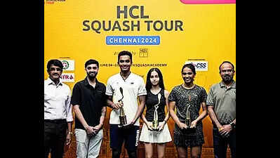 Anahat Singh: Anahat Singh clinches HCL Squash Tour Chennai leg women’s singles title | Chennai ...
