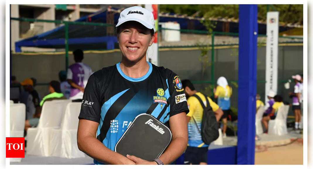 I feel Indians will do well in pickleball as they are competitive ...