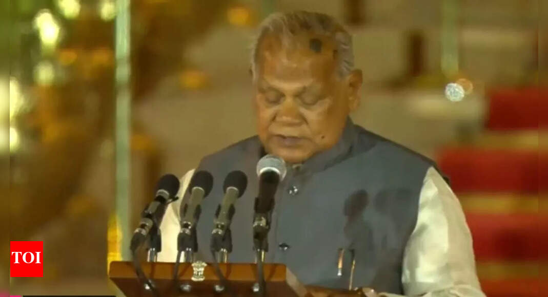 PM Modi 3.0 council of ministers: Jitan Ram Manjhi, former Bihar chief ...
