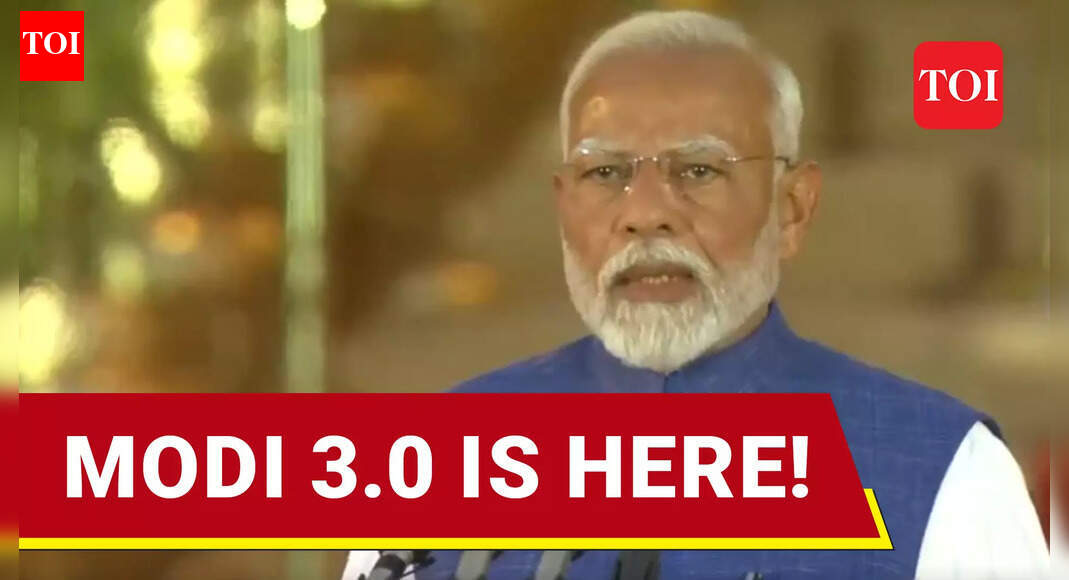 Narendra Modi Takes Oath As India's Prime Minister For Historic Third ...