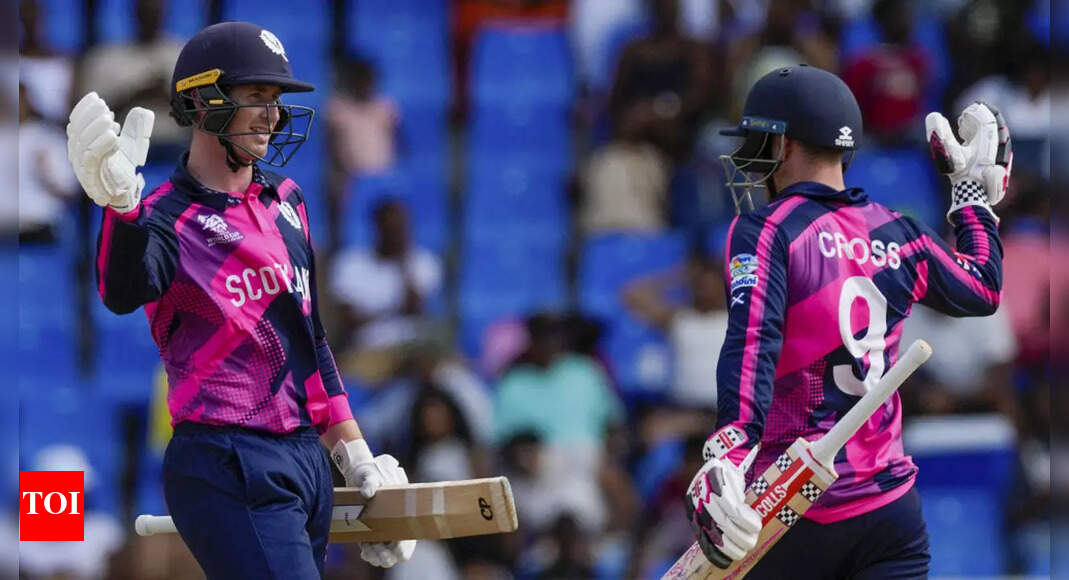 OMA vs SCOT, T20 World Cup 2024 Highlights: Scotland beat Oman by 7 ...