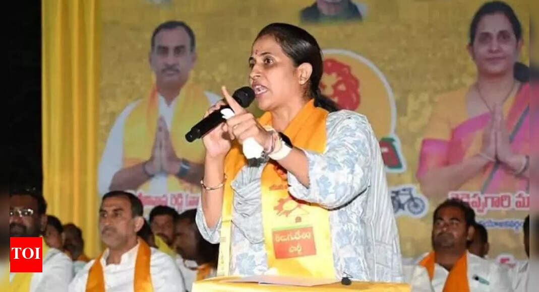 Kadapa assembly gets its first ever woman MLA after TDP's Madhavi Reddy defeats Dy CM Amzath ...