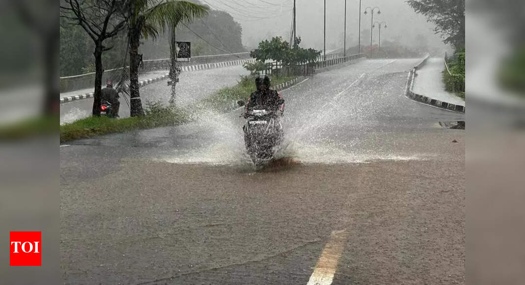 Margao experiences ‘extreme rainfall’ of 153mm, orange alert in place ...
