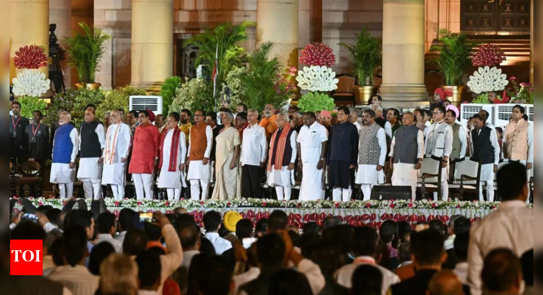 In a first, no Muslim takes oath as minister | India News - Times of India