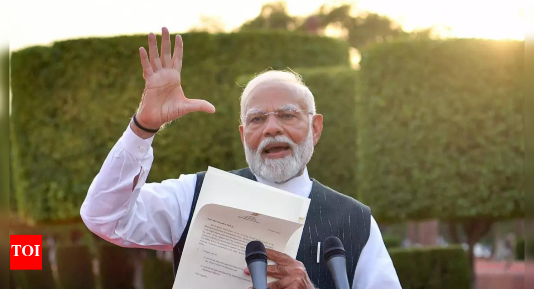 Modi govt 3.0: Busy foreign policy calendar | India News - Times of India