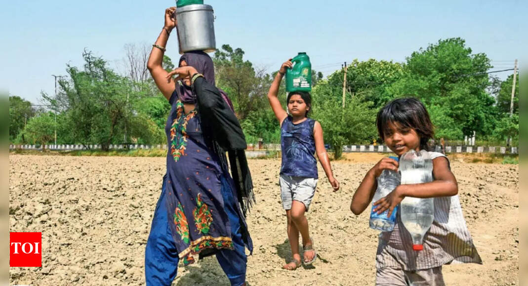 Mungeshpur faces water and power woes after brief fame for record high ...