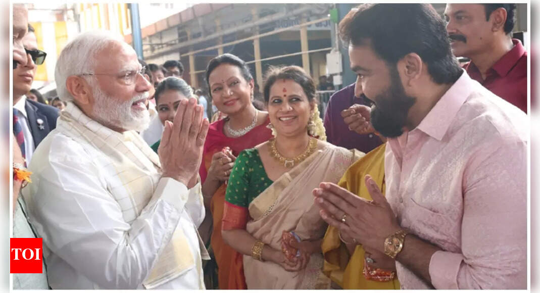 Mohanlal sends best wishes to PM Modi despite missing swearing-in ... Mohanlal sends best wishes to PM Modi despite missing swearing-in ...