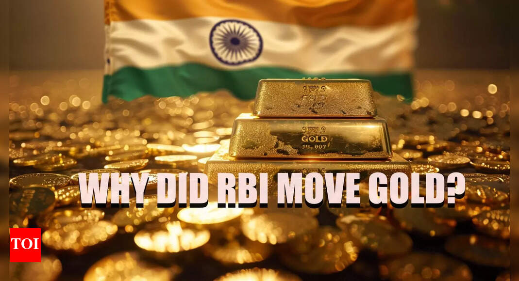 Why did RBI bring 100 tonnes of gold reserves back to India? RBI ...