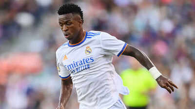Valencia fans convicted for racist abuse against Vinicius Jr | Football News - Times of India