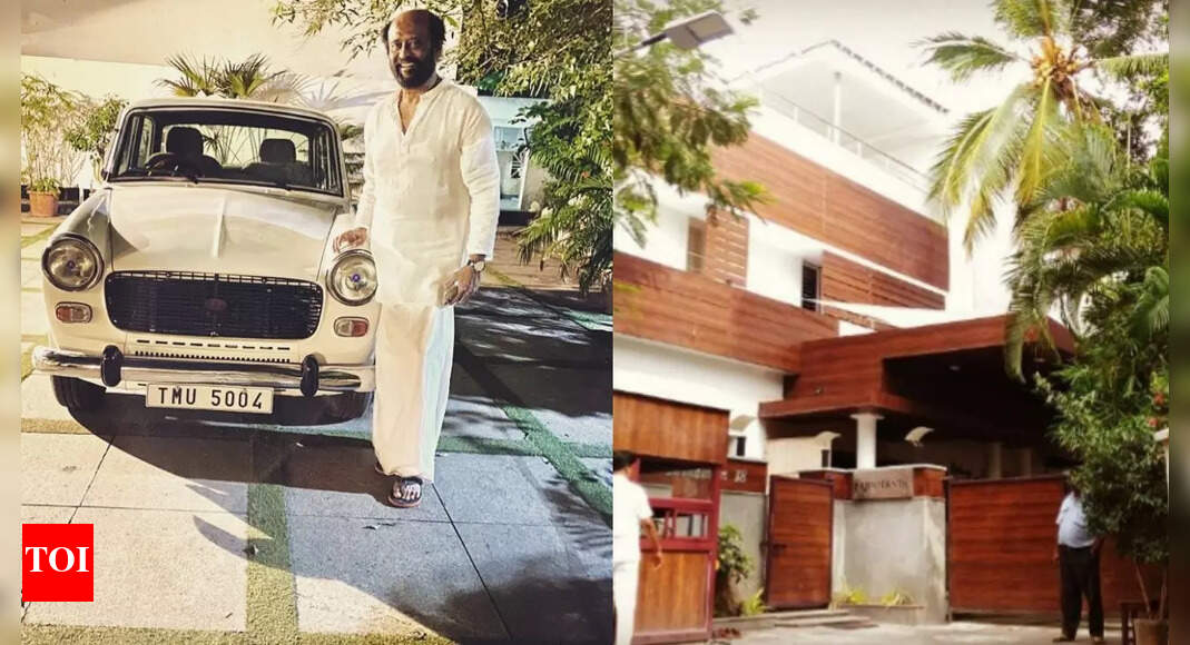 A glimpse into Rajnikanth’s Rs. 35 crore luxe mansion in Poe Gardens ...