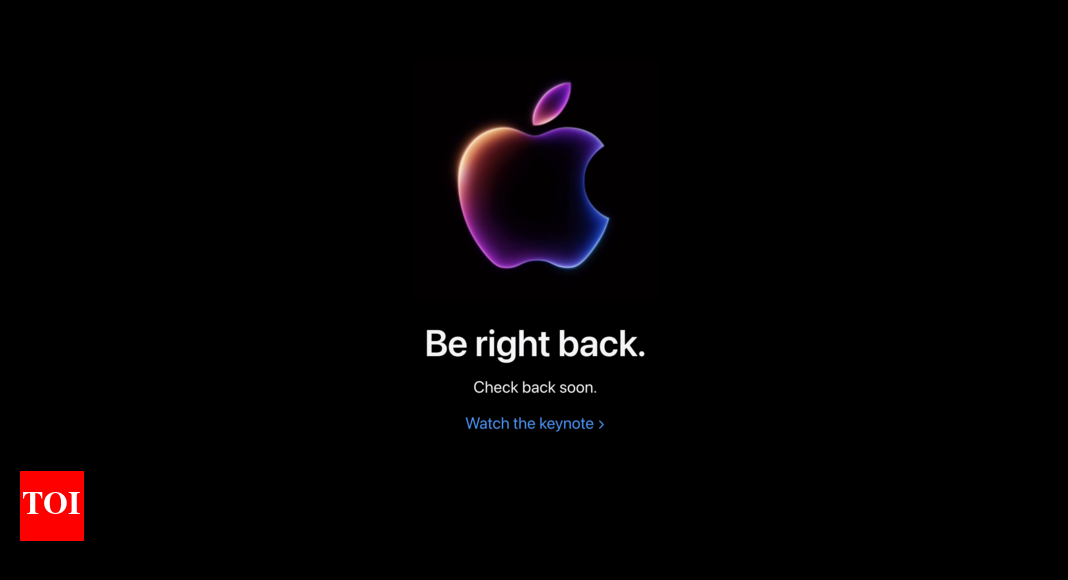 Apple Store is down and the page now reads “Be right back. | - The ...