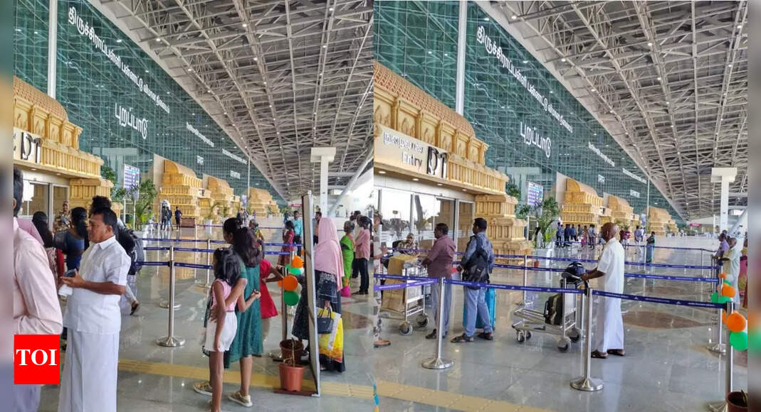 Integrated terminal of Trichy airport becomes operational | Trichy News ...