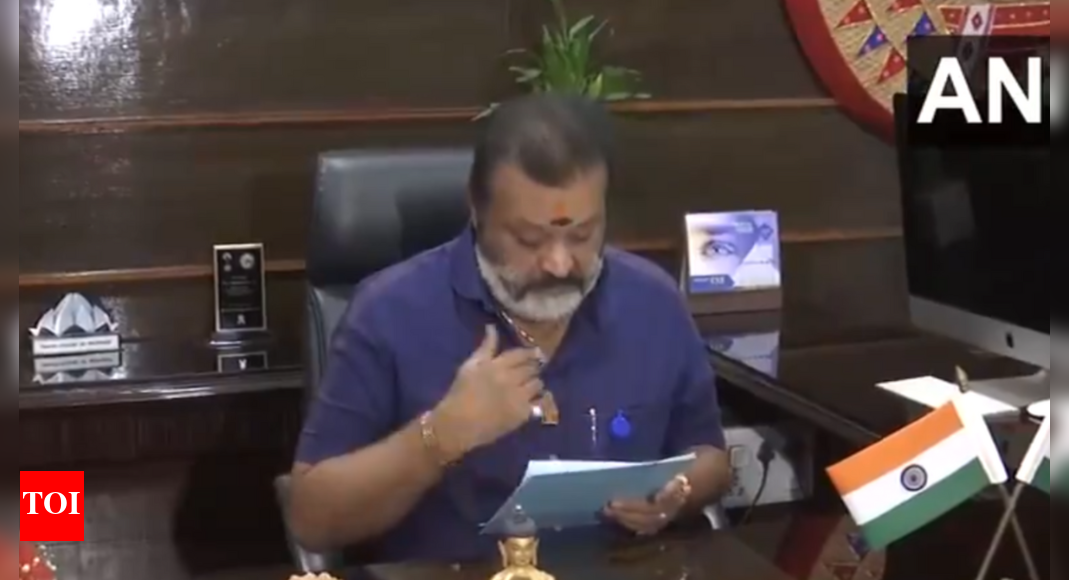 'Huge responsibility': Suresh Gopi, BJP's lone Kerala MP, takes ministerial charges | India News ...