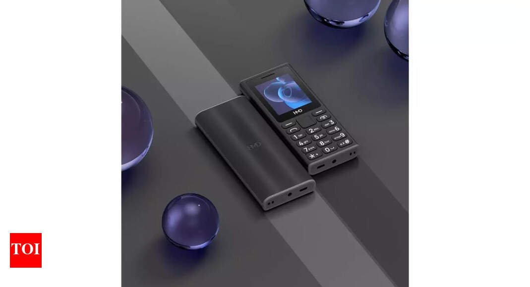 HMD 105 and HMD 110 feature phones launched in India: Price, features and other details - Times ...