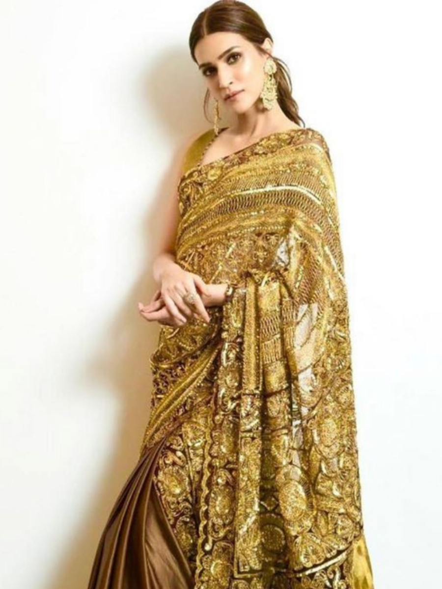 Magical Indian designer saris in Pakistani style | Times of India