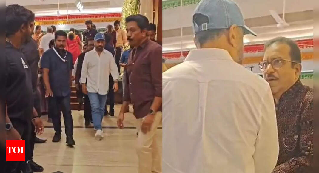 Viral video! Kamal Haasan graces actor Charle's son's wedding | Tamil ...