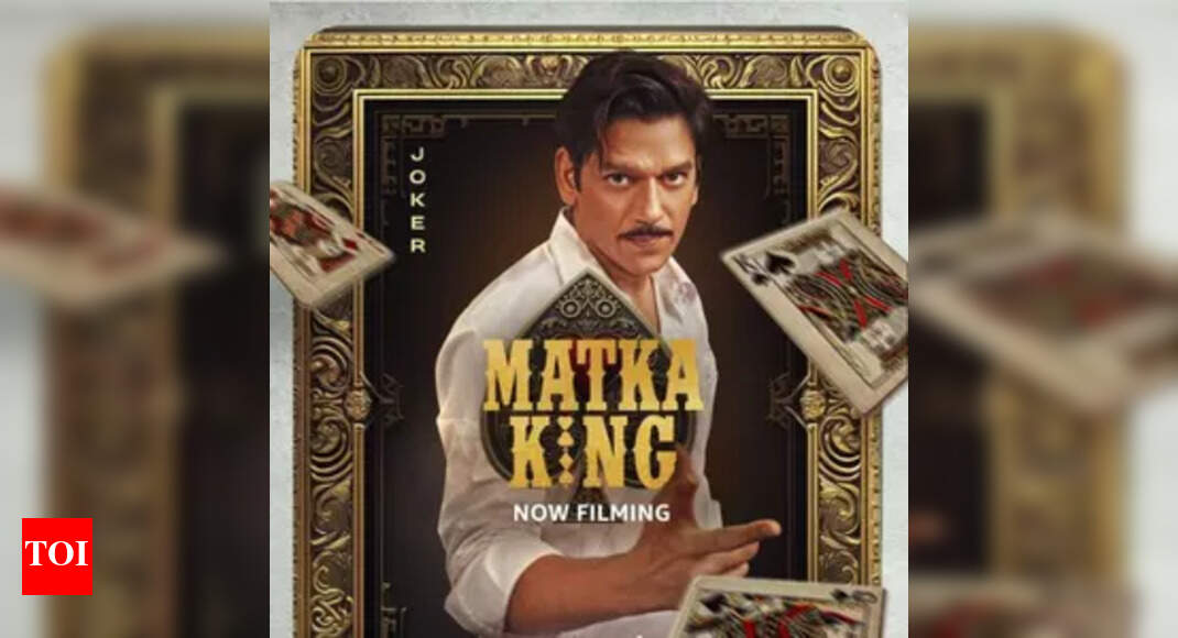 Vijay Varma-starrer 'Matka King' series starts shooting - The Times of ...