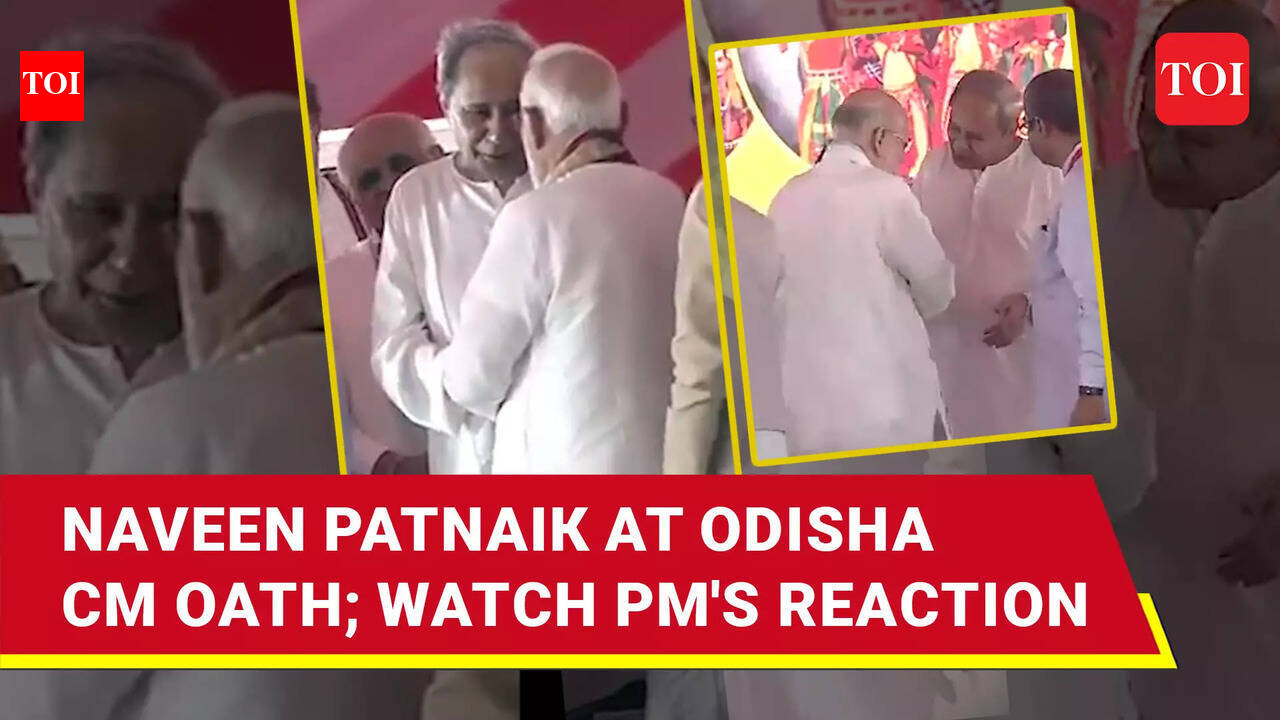 Odisha CM Oath: This Video Of PM Modi & Naveen Patnaik Is Winning ...