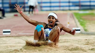 Ancy Sojan bags long-jump gold; Ragul wins 100m in Indian Grand Prix ...