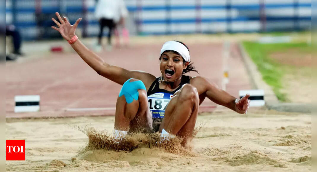 Ancy Sojan bags long-jump gold; Ragul wins 100m in Indian Grand Prix ...
