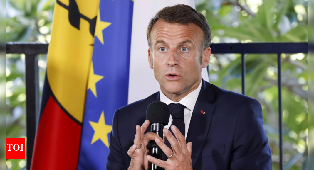 French President Macron suspends voting reform in New Caledonia that ...