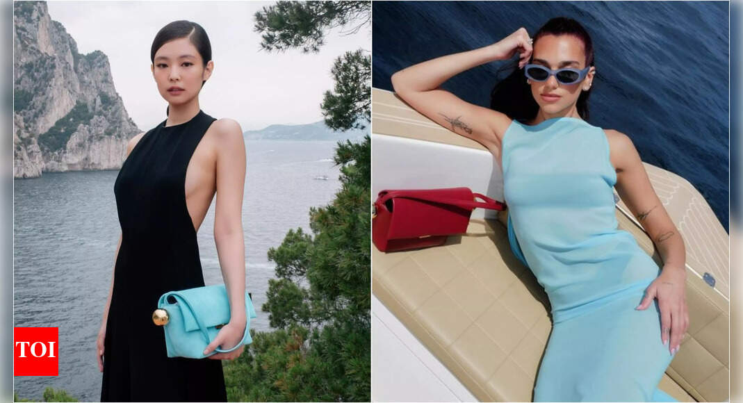 BLACKPINK's Jennie and Dua Lipa share sweet moment, flaunting their friendship in Italy | K-pop ...